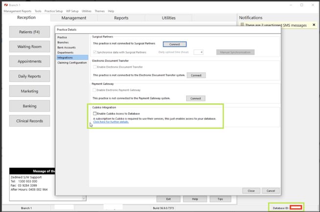 Integrating your practice with Cubiko